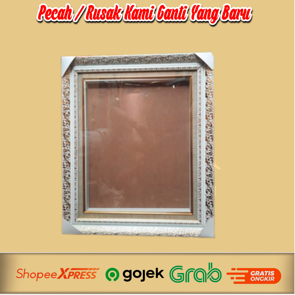 Jual Bingkai 3D / Bingkai Box Seserahan Ukruan 40 x 50 Cm Full Cermin ...