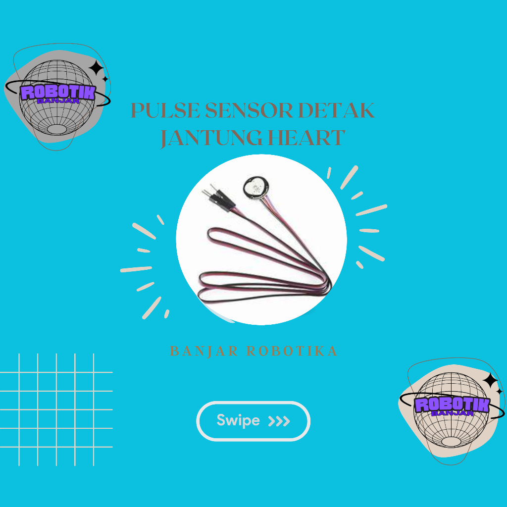 Jual SUDAH SOLDER PULSE SENSOR DETAK JANTUNG HEART OPTIC ARDUINO_UNO ...