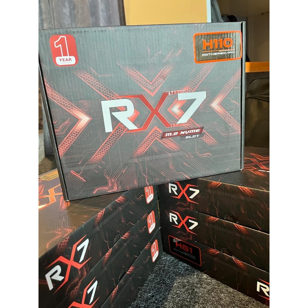 Jual MOTHERBOARD RX7 H110 Socket LGA 1151 DDR4 INTEL SUPPORT M2.SATA ...
