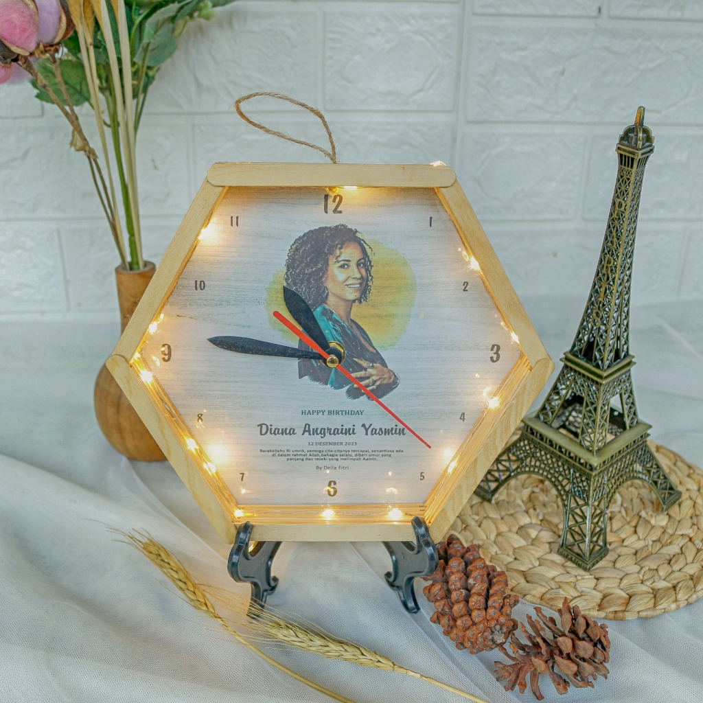 Jual JAM DINDING CUSTOM UNIK KADO PERNIKAHAN KADO WEDDING ULANG TAHUN ...