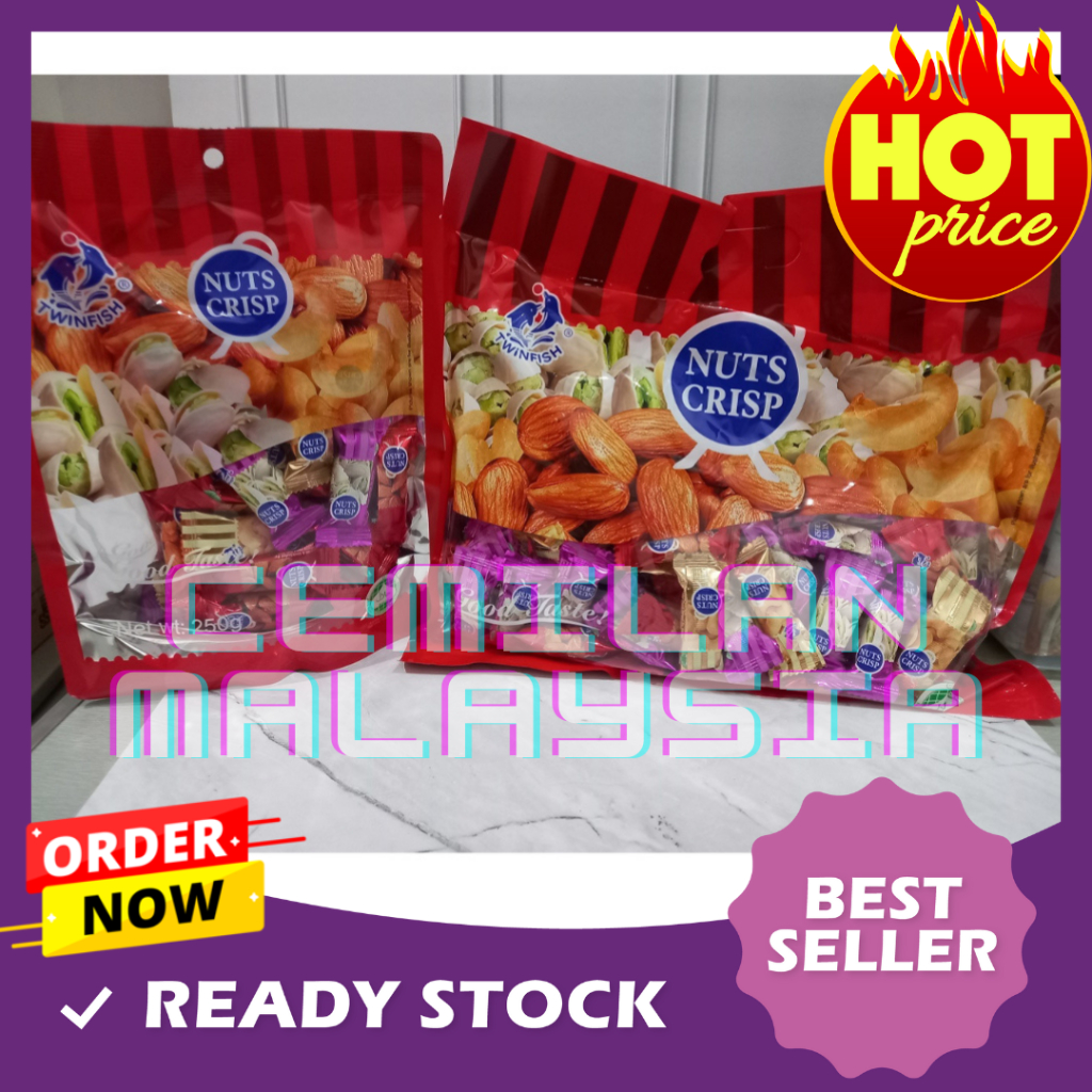 Jual PERMEN NUTS CRISP 500gr MADE IN MALAYSIA | Shopee Indonesia