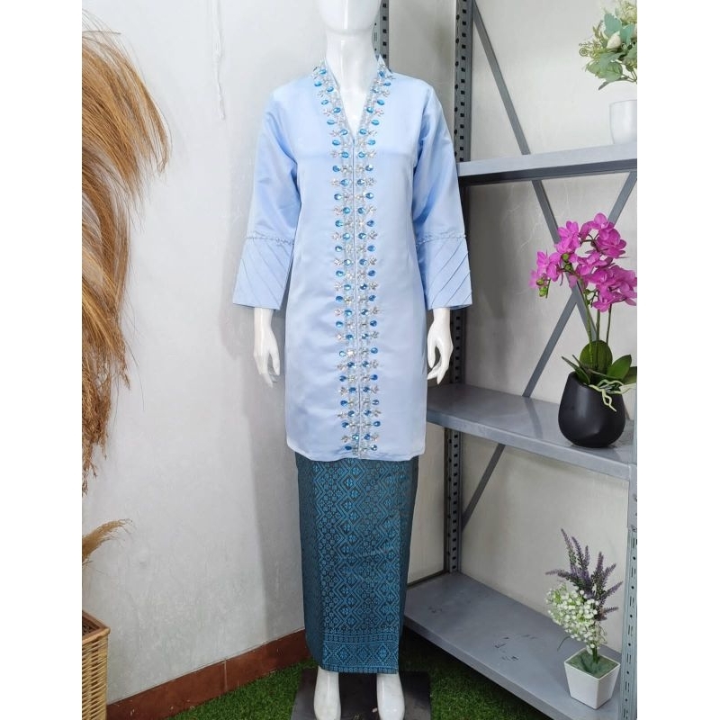 Jual STELAN BRIDAL PAYET/set lengkap rok songket palembang | Shopee ...