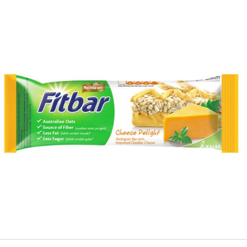 Jual Fitbar multigrain bar cheese Delight 20g | Shopee Indonesia