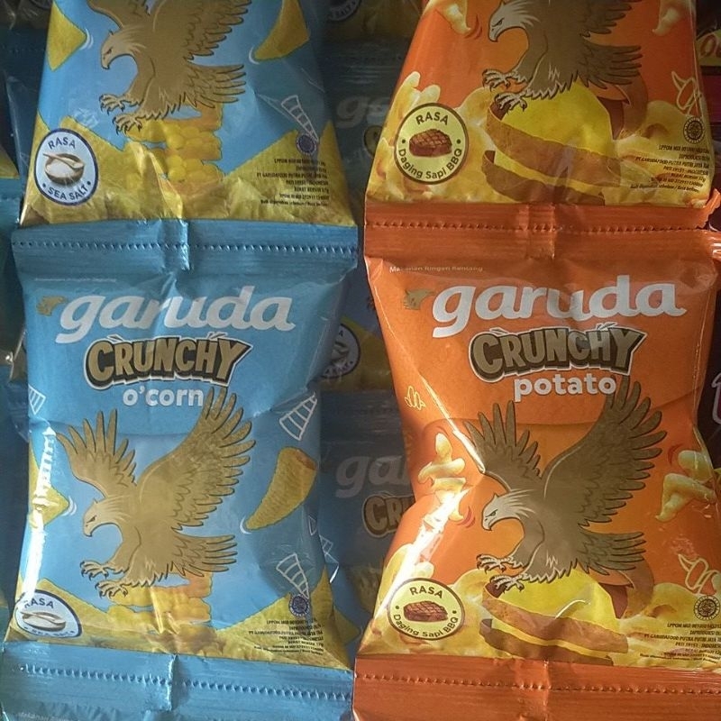 Jual garuda crunchy o'corn potato (10 bgks) | Shopee Indonesia