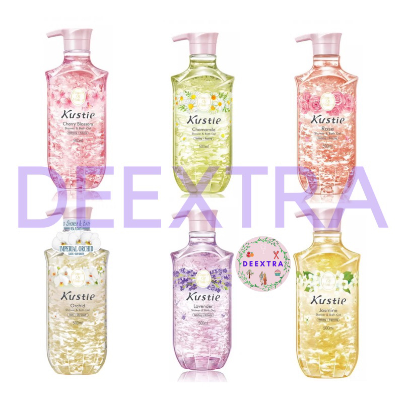 Jual kustie shower & bath gel sabun mandi cair kustie body wash kustie ...