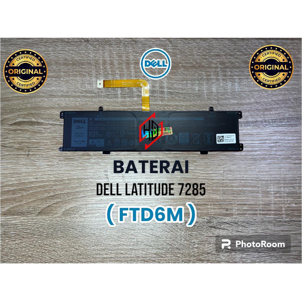 Jual Battery Baterai Batre Laptop Dell Latitude 7285 FTD6M ORIGINAL ...