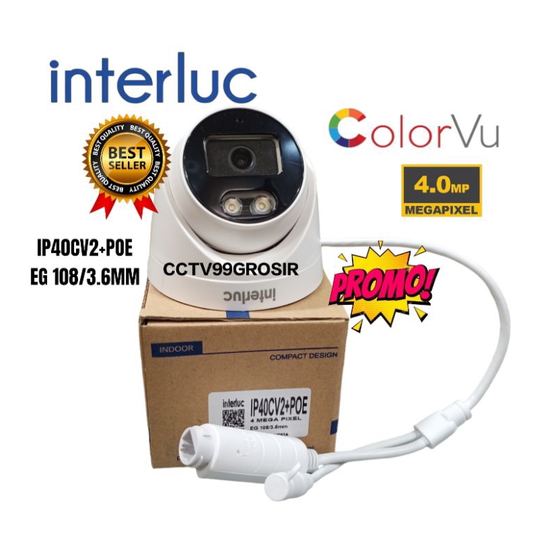 Jual IP Camera CCTV Indoor EDGE Asli 4MP Onvif + POE Setera Hik ...