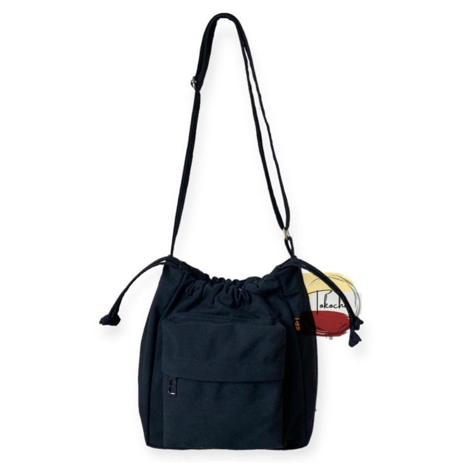 Jual Tokochi Gemini Bag Tas Selempang Wanita Tali Serut Casual Korean ...