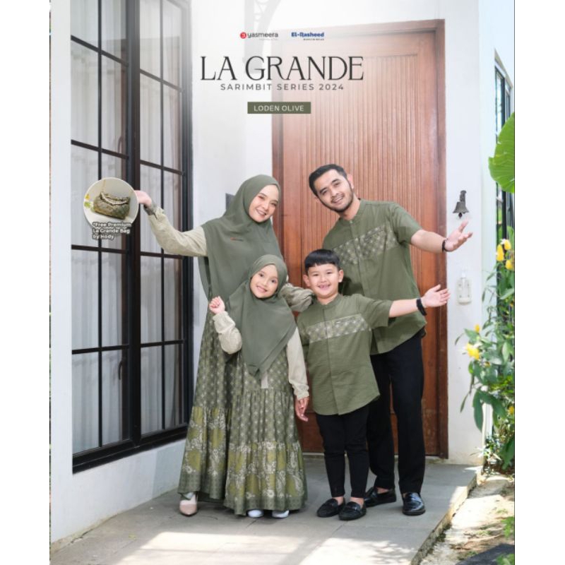 Jual SARIMBIT LA GRANDE FAMILY LODEN OLIVE// BY YASMEERA AL RASHEED ...