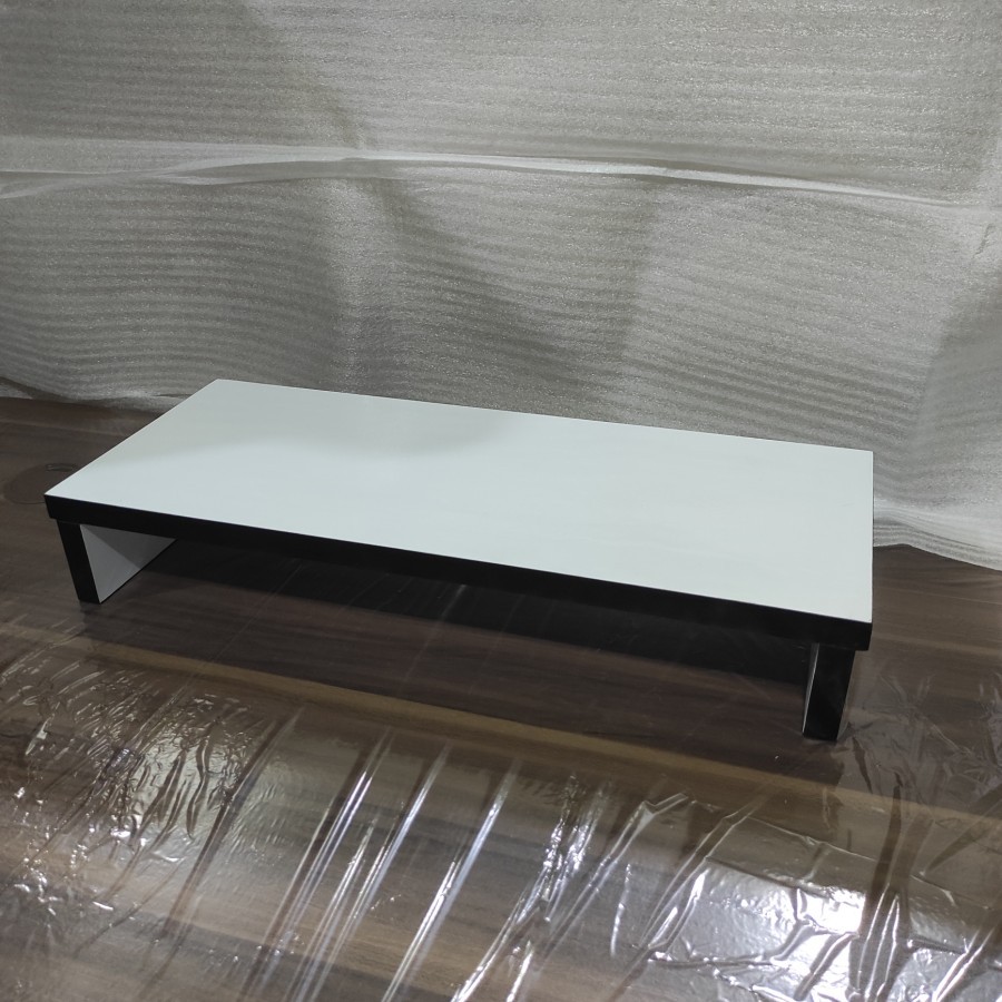 Jual Monitor stand kayu / desk shelf / monitor riser untuk alas monitor ...