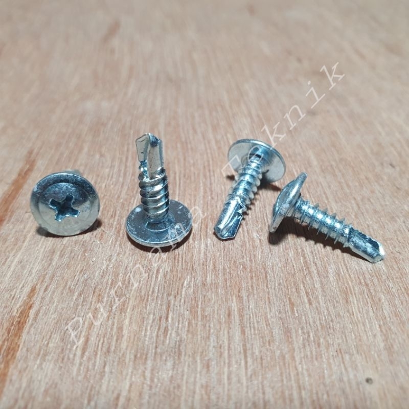 Jual Baut Skrup Taso Truss Head SDS Skrup Taso Kepala Payung - 4.2 X 16 ...