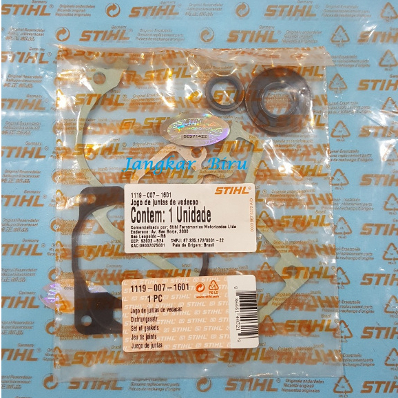 Jual Gasket Full Set Paking Set MS-382 STIHL ORIGINAL | Shopee Indonesia