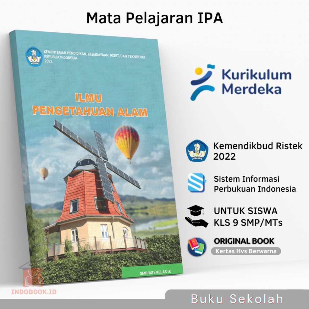 Jual Buku Paket IPA Kelas 9 SMP/MTS Kurikulum Merdeka Sekolah Penggerak Anak Murid Siswa Sekolah ...