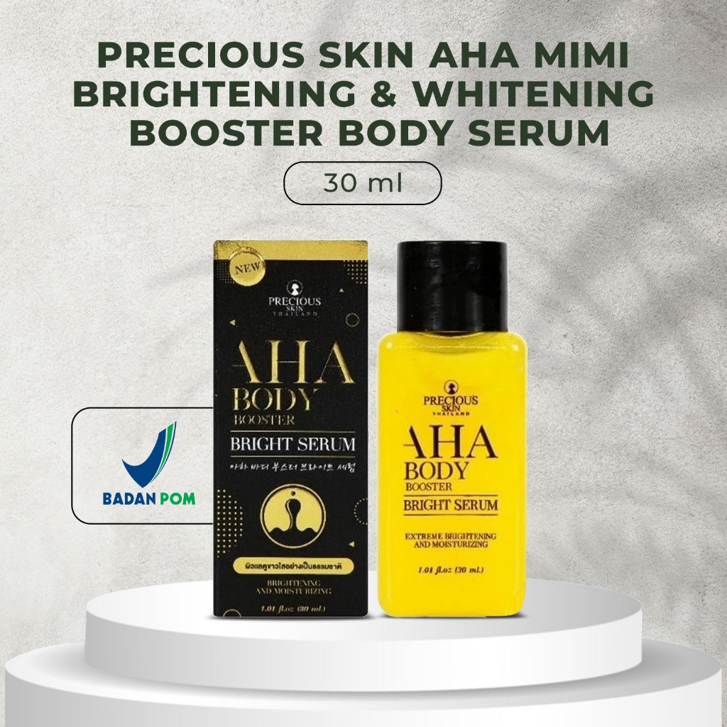 Jual PRECIOUS SKIN AHA MIMI BRIGHTENING & WHITENING BOOSTER BODY SERUM ...