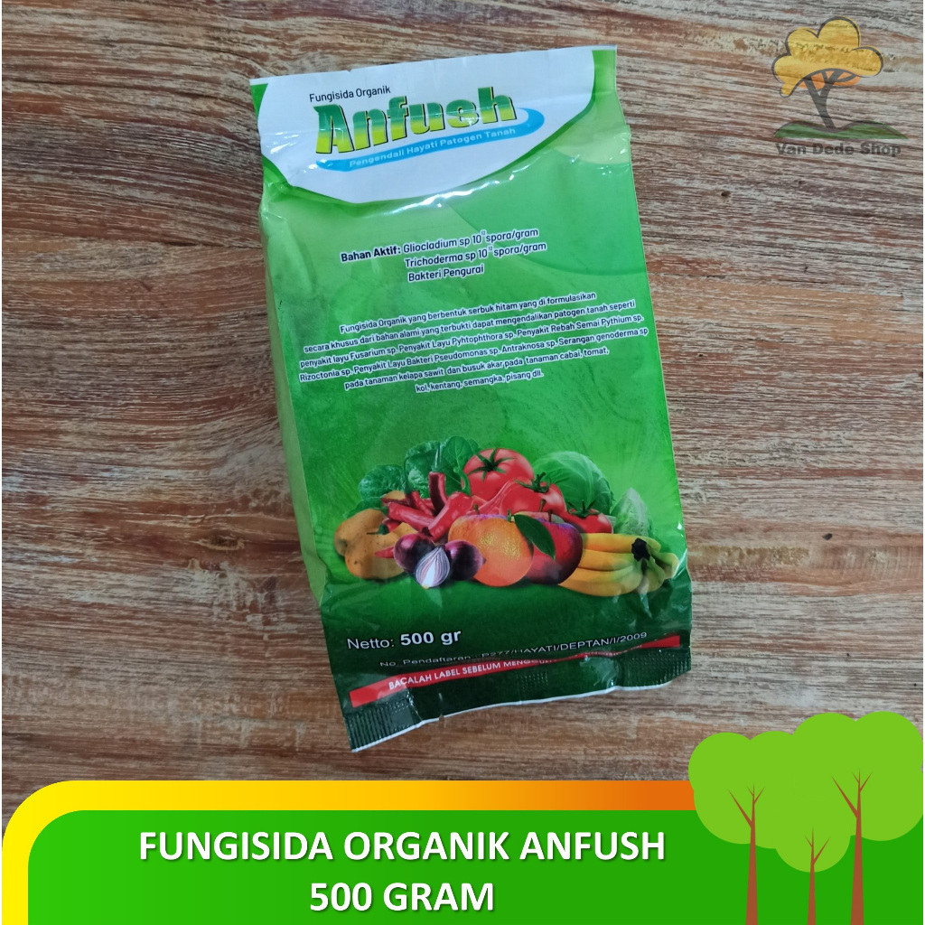 Jual FUNGISIDA ORGANIK HAYATI ANFUSH 500 GRAM PENCEGAH JAMUR AKAR ...
