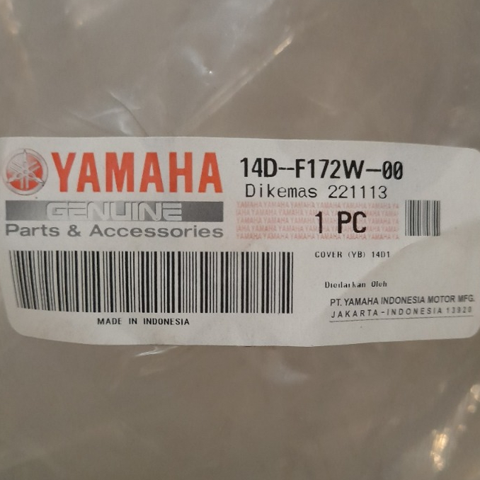 Jual Cover Tutup Mesin Yamaha Mio Soul Karbu Hitam 14D F172W 00 ...