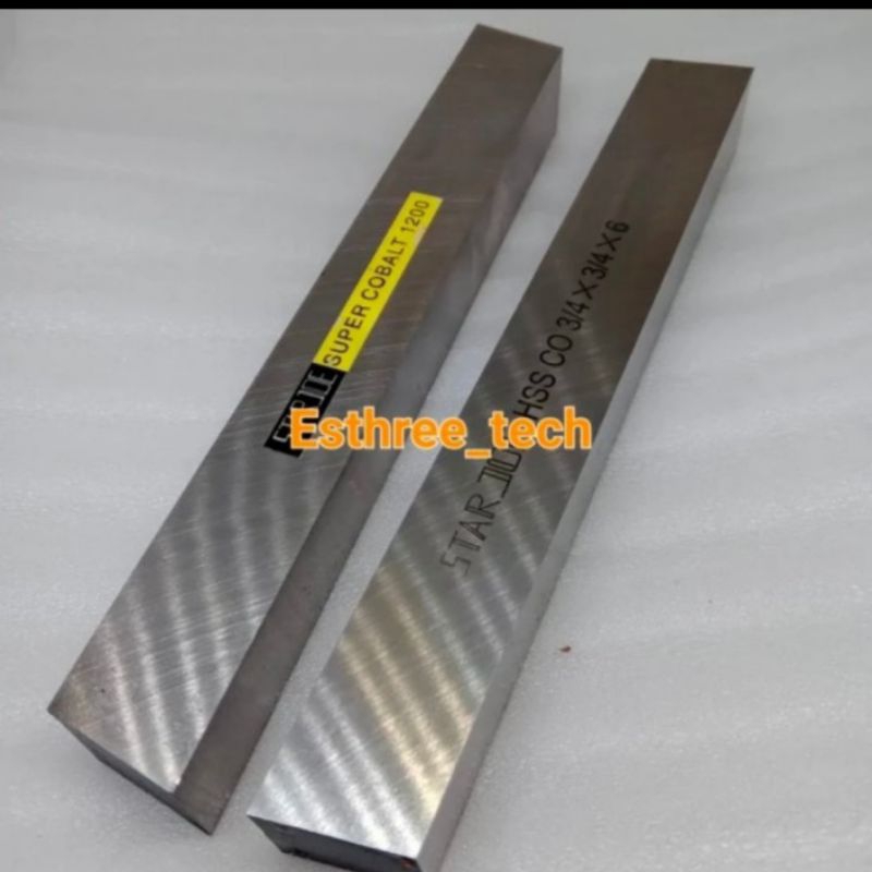 Jual Pahat Bubut 3/4×6inch star JOE HSS super cobalt square tool bit ...