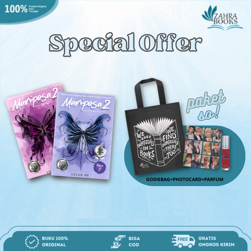 Jual Novel Mariposa 2 - Luluk HF - Coconut Books | Shopee Indonesia