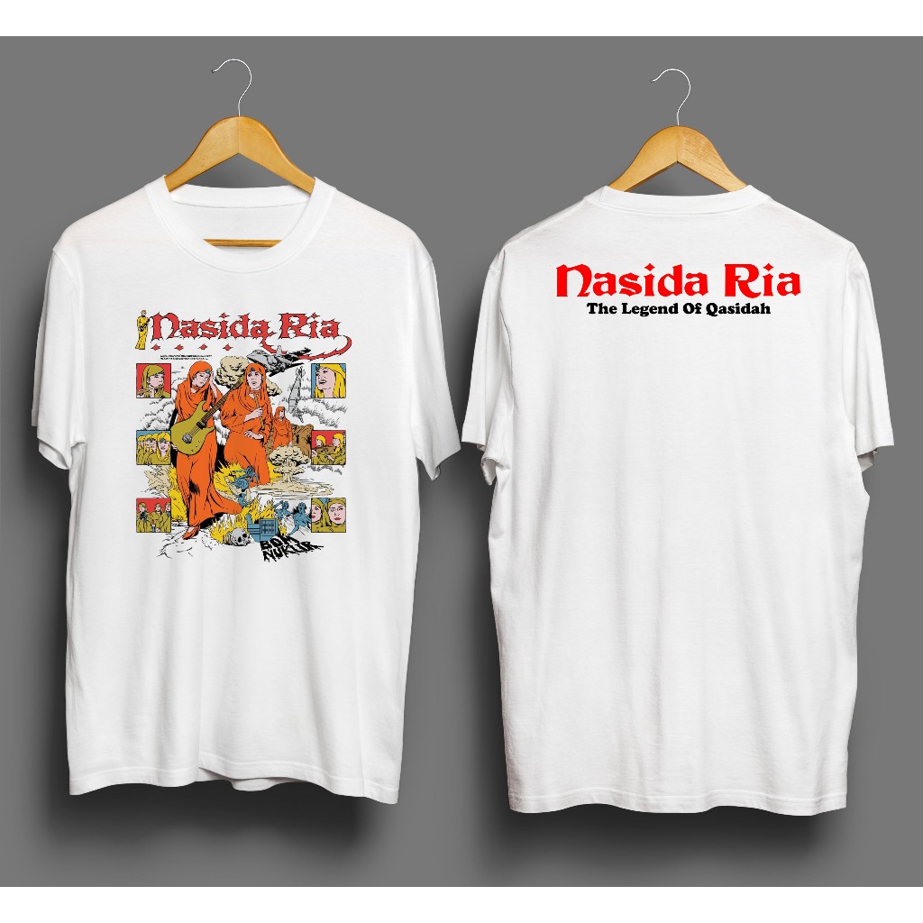 Jual Kaos Distro NASIDA RIA GRUP t-shirt band Nasida Ria Kaos Distro ...