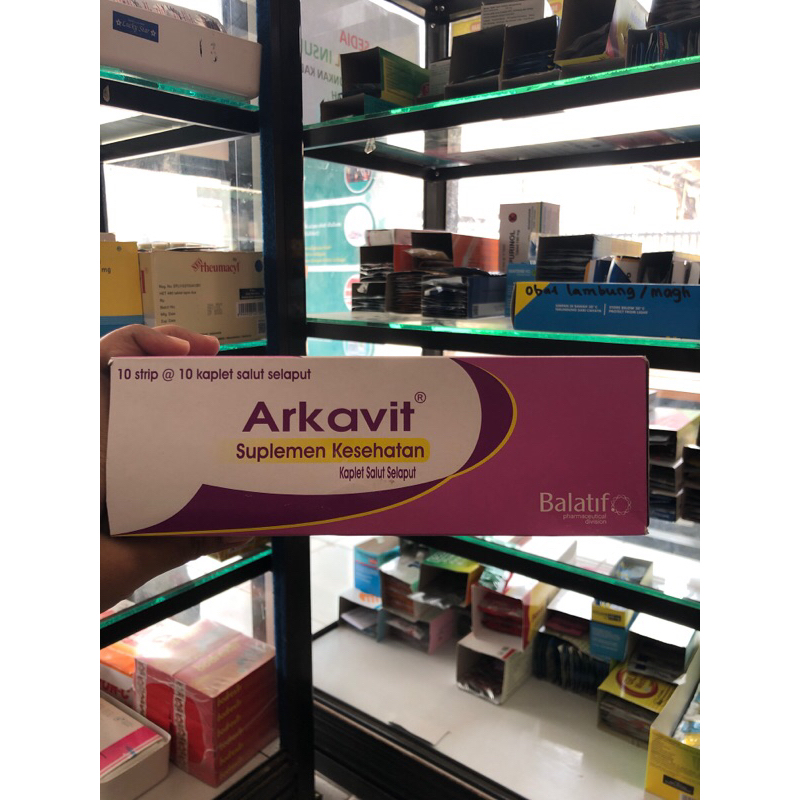 Jual arkavit suplemen makanan: mutivitamin | Shopee Indonesia