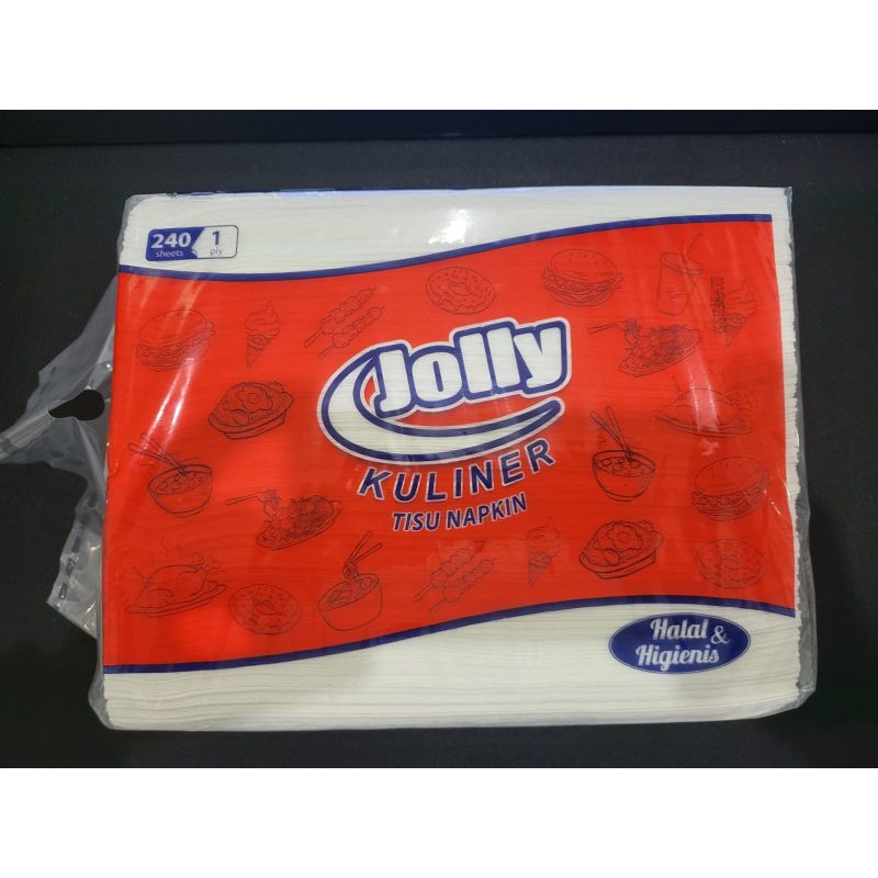Jual Jolly Kuliner Napkin 240's 1 Ply | Shopee Indonesia