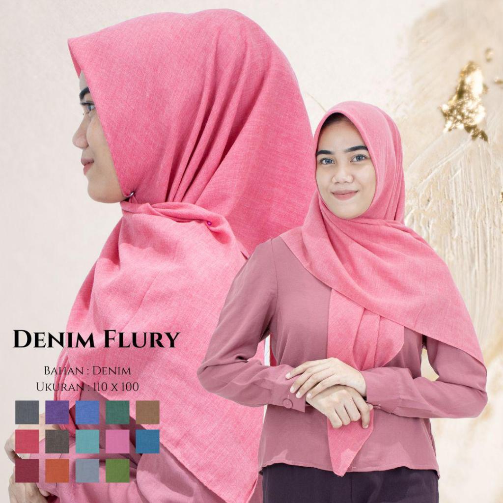 Jual PROMO BESAR BESARAN JILBAB FLURRY TAN POLOS SEGIEMPAT | Shopee ...