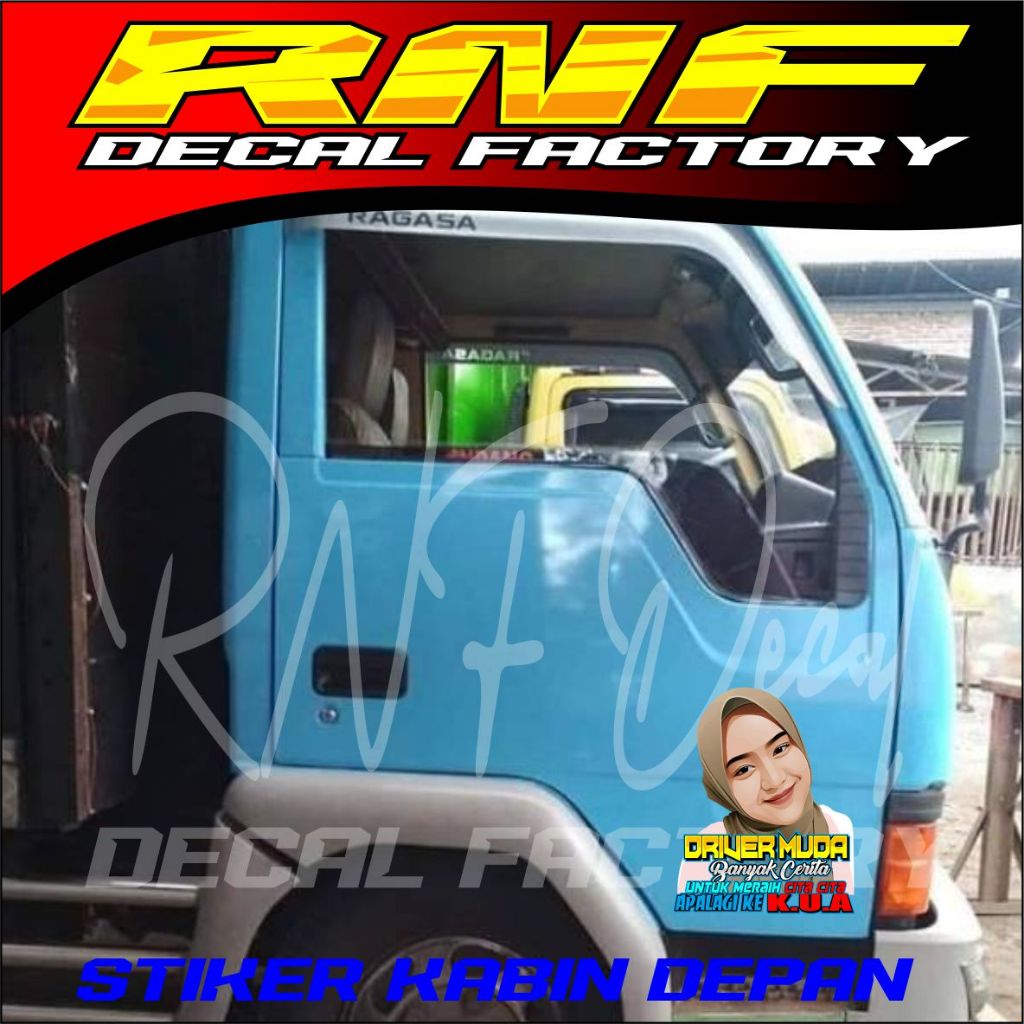 Jual DECAL PINTU TRUK RAGA,DECAL PINTU TRUK CANTER,DECAL STIKER CUSTOM ...