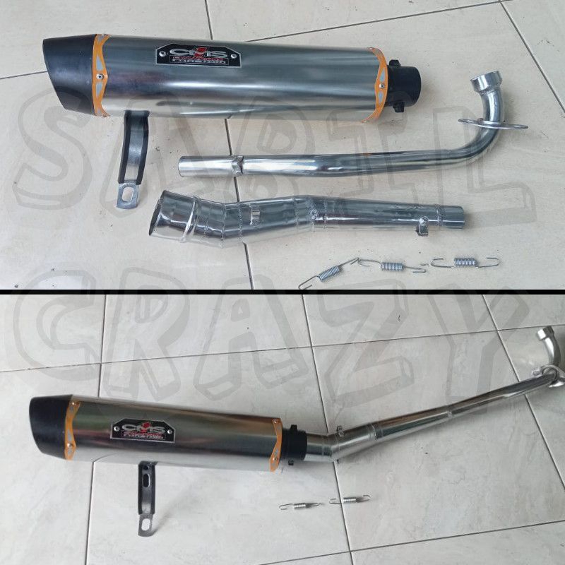 Jual Knalpot copy CMS Jupiter Supra Vega Revo Smash Shogun Karisma ...