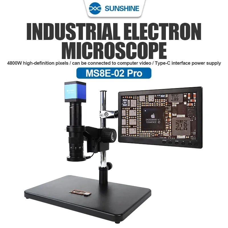 Jual MICROSCOPE DIGITAL SUNSHINE MS8E-02 PRO PLUS LAYAR LED ORIGINAL ...