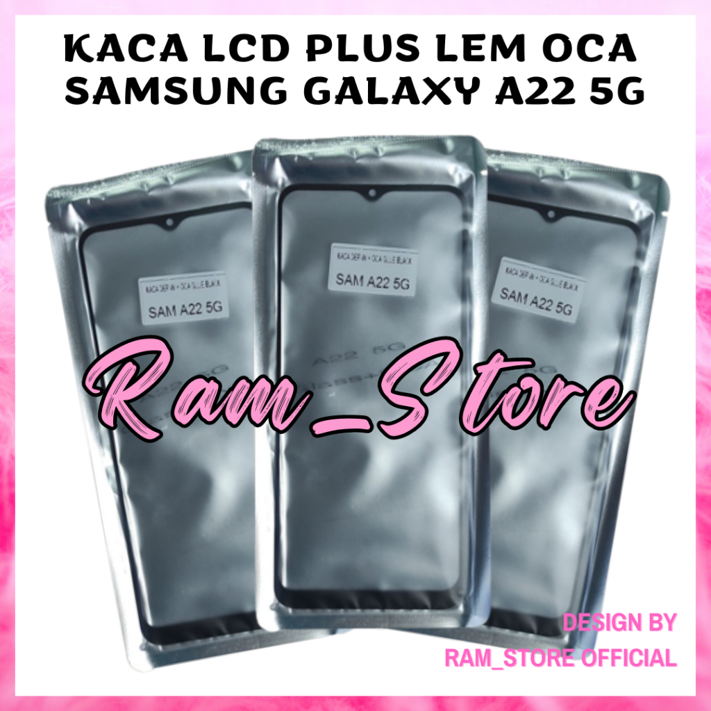 Jual Glass Kaca Lcd SAMSUNG GALAXY A22 5G Touchscreen Depan Plus Lem Oca Kering | Shopee Indonesia