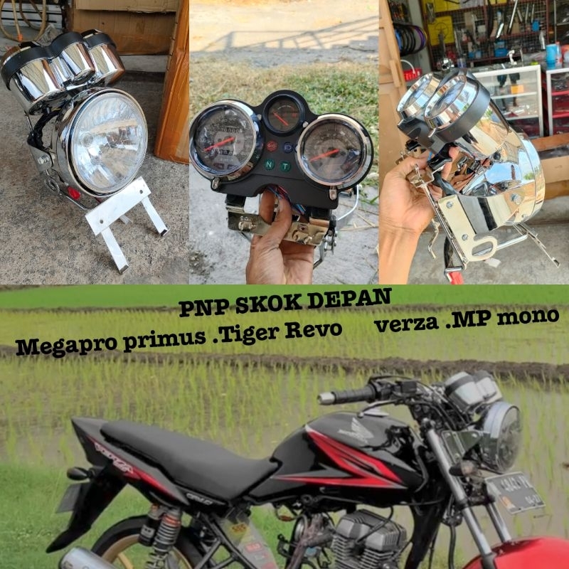 Jual lampu ninja ss set spido + breket import kualitas original. pnp ...