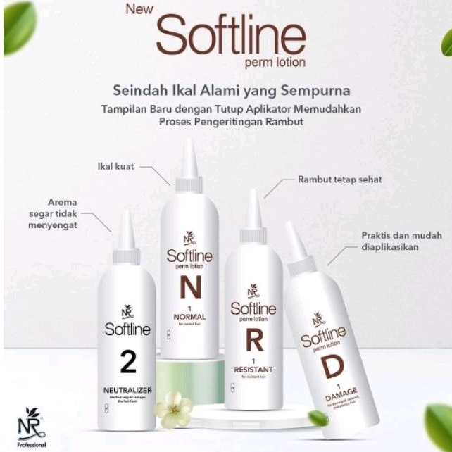 Jual NR Sofline Perm Lotion step 1 dan Neutralizer - Obat pengeriting ...