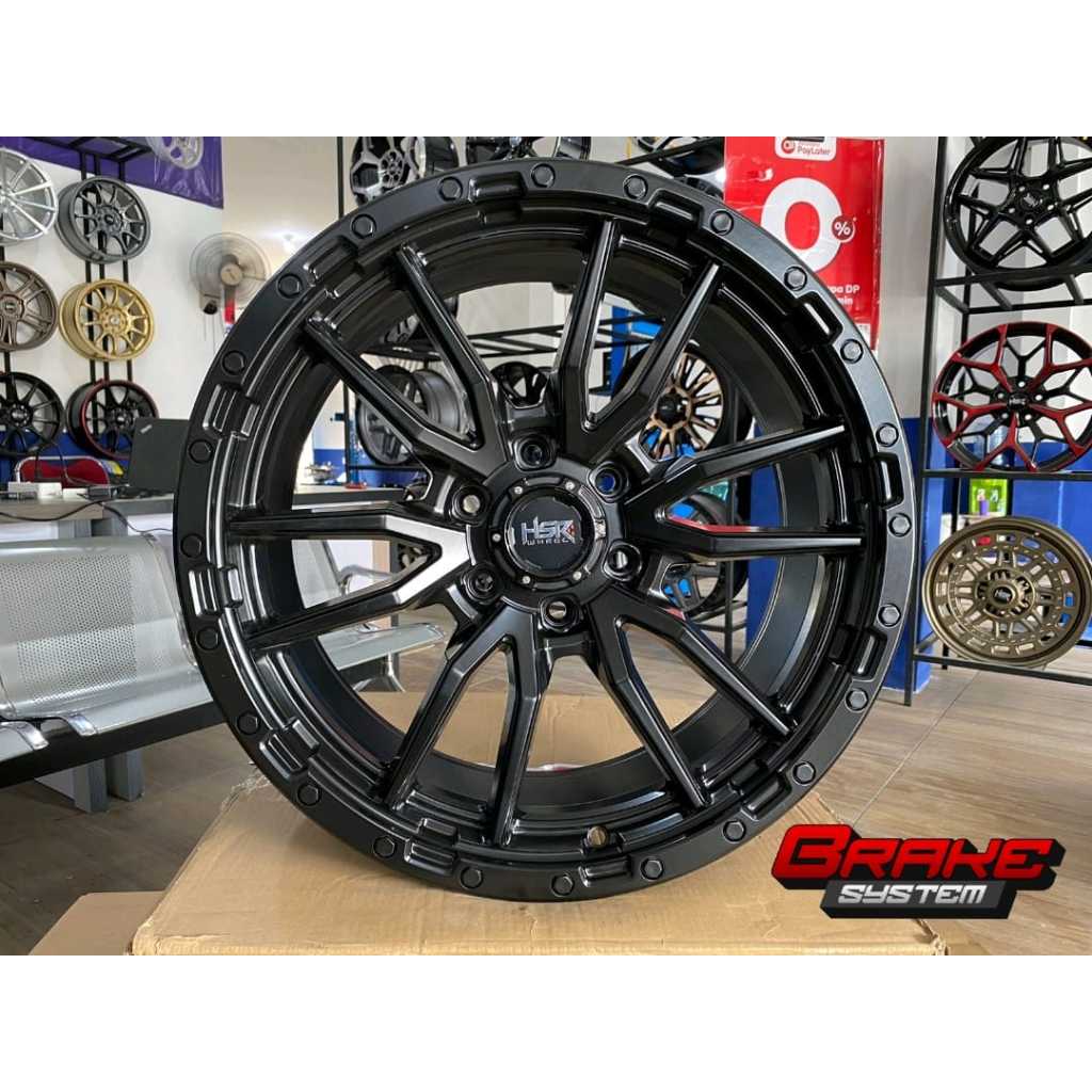 Jual VELG MOBIL HSR REVIVE R20 PCD 6X139,7 LEBAR 9 ET 15 MATTE BLACK ...