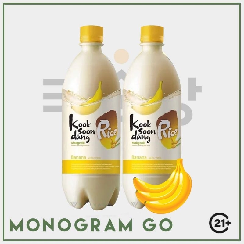 Jual KOOKSOONDANG Rice Makgeolli Banana 750ml (2 Bottles) | Shopee ...