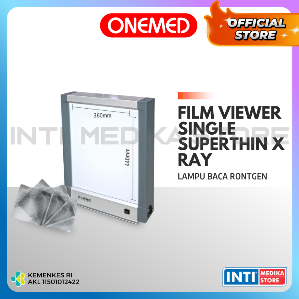 Jual ONEMED - Film Viewer Single Superthin X Ray | Lampu Baca Rontgen ...