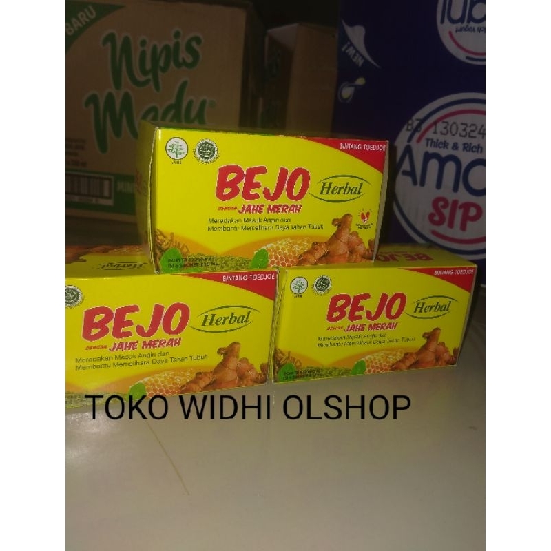 Jual Bejo herbal extra jahe merah dan kurma 1box isi 6 sachet @15ml ...
