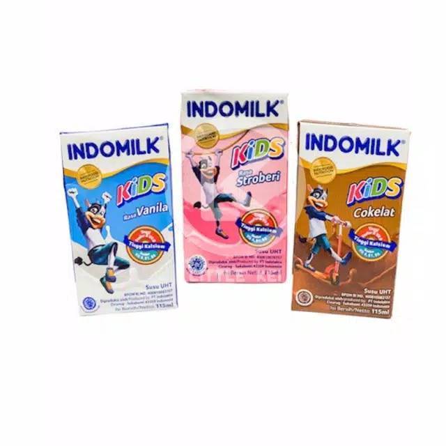 Jual Indomilk Kids Susu UHT 115 ML (1 Pcs) | Shopee Indonesia