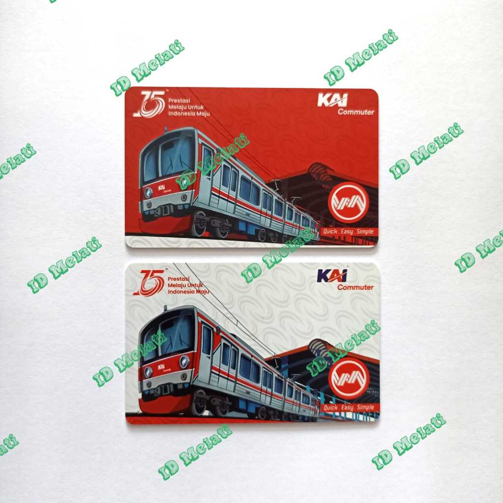 Jual KMT Prestige edisi Spesial HUT ke-15 Tahun 2023 KAI Commuter | MRT ...