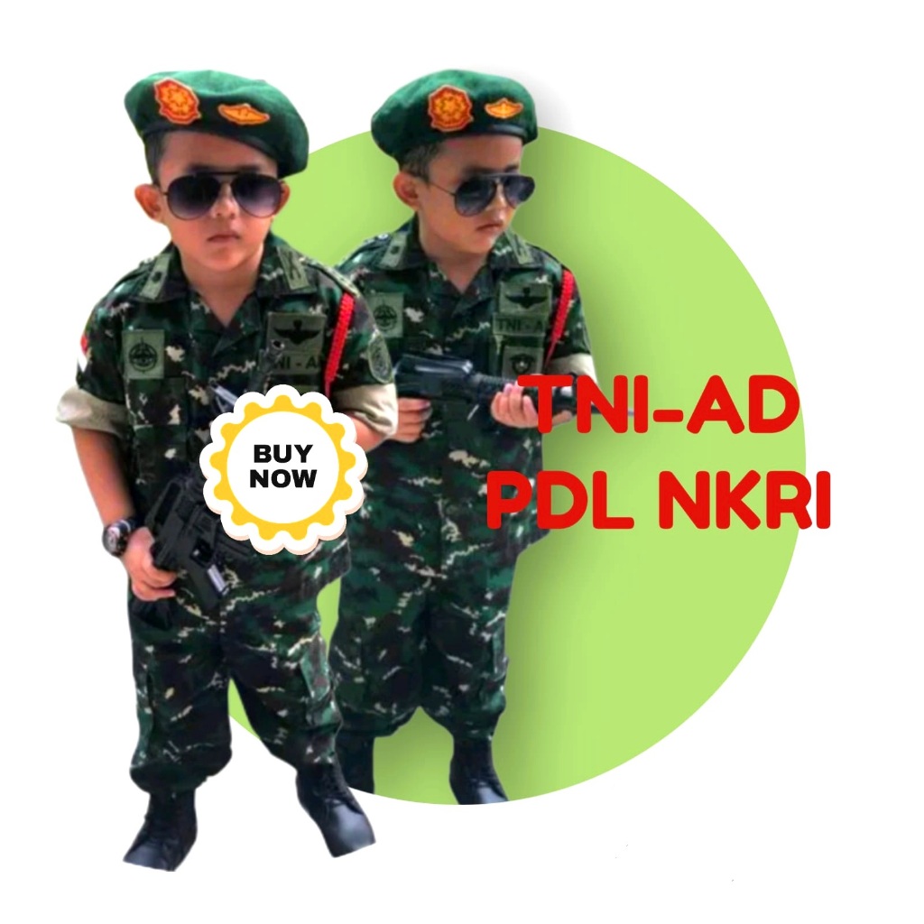 Jual Kostum Profesi Loreng TNI AD PDL NKRI | Shopee Indonesia