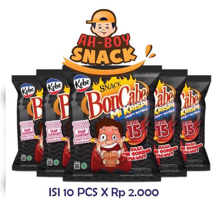 Jual MI KRISPI BON CABE LV 15 - MI KREMES BON CABE RENCENG ( ISI 10 ...