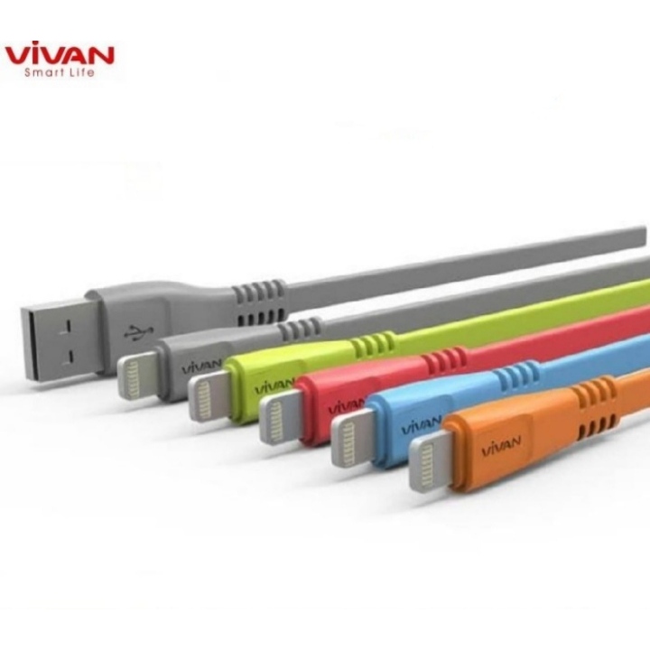 Jual Kabel data iPhone vivan kabel cas lightning iPhone bagus kabel ...