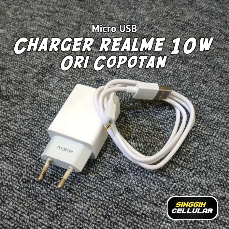 Jual Casan Cesan Realme Original 100% Ori Copotan Micro USB 10W Bekas | Shopee Indonesia