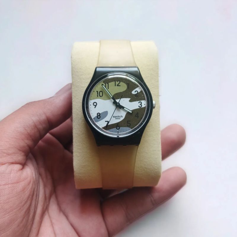 Jual Jam Swatch Army Analog | Shopee Indonesia