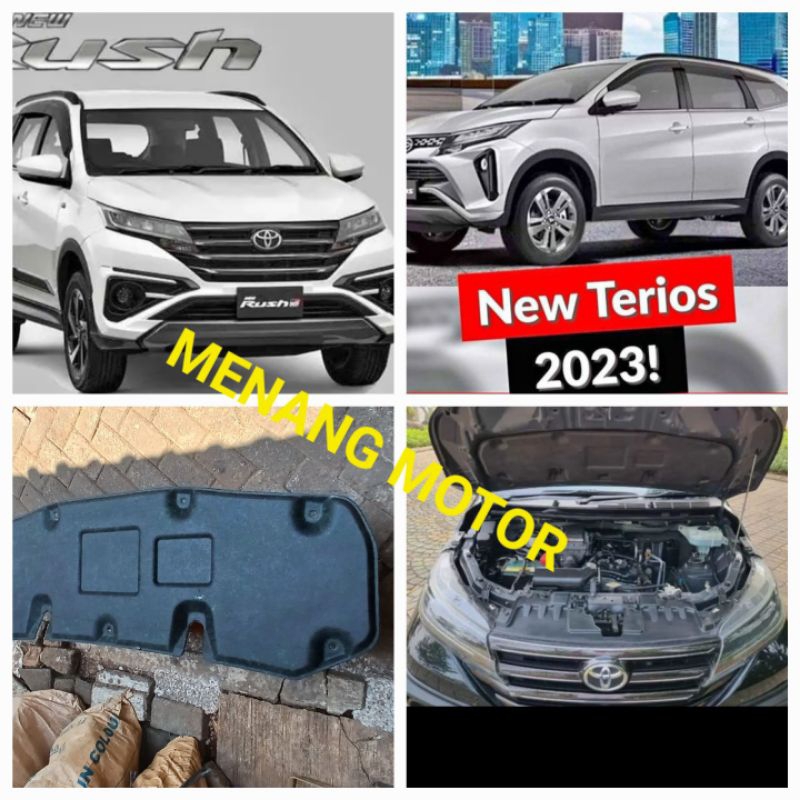Jual PEREDAM PANAS KAP MESIN ALL NEW RUSH TERIOS 2019/2020/2021/2022 ...