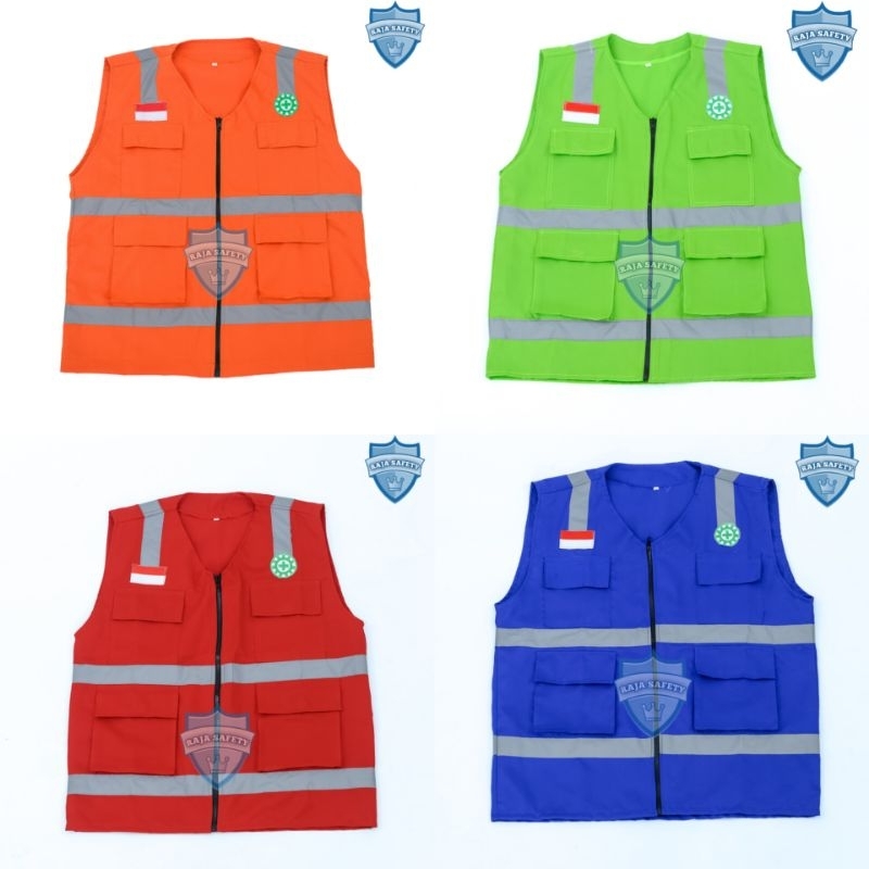 Jual Rompi safety first | Rompi K3 | Rompi lapangan | Rompi proyek ...