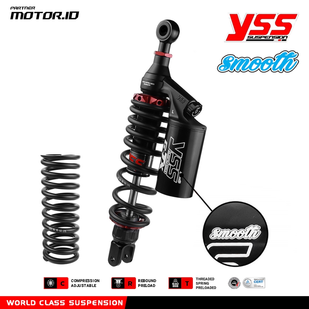 Jual SHOCK BELAKANG VARIO 125 VARIO 150 YSS GTX BLACK SERIES | Shopee Indonesia