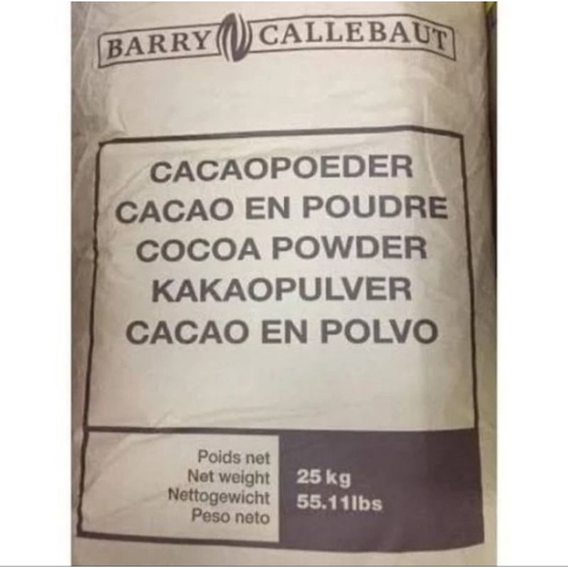 Jual cocoa powder barry callebaut 25kg / coklat bubuk barry callebaut ...