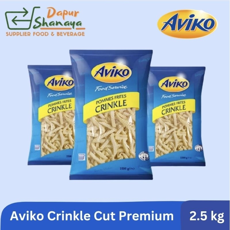 Jual Aviko Premium Crinkle Cut 2.5 kg | Shopee Indonesia