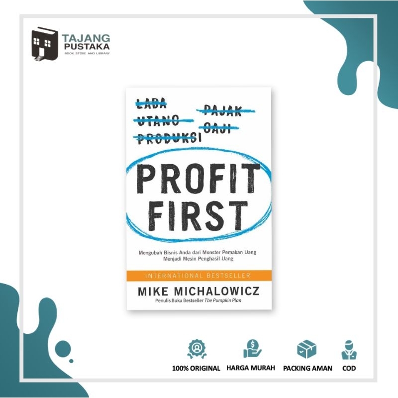 Jual Buku Profit First - Mike Michalowicz | Shopee Indonesia