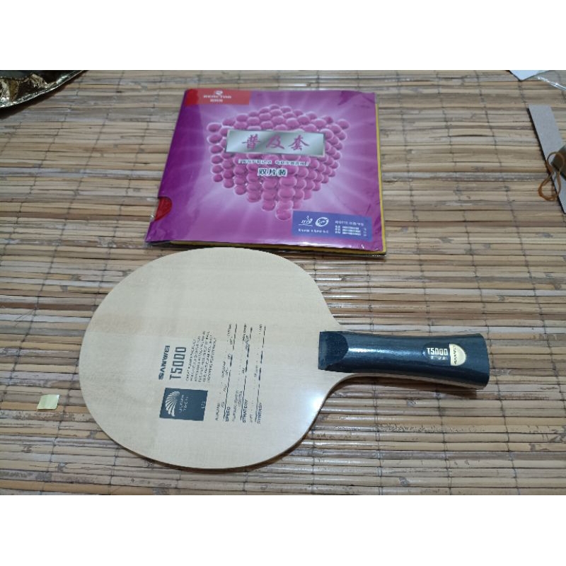 Jual PAKET BET TENIS MEJA SANWEI T5000 HEMAT ORIGINAL | Shopee Indonesia